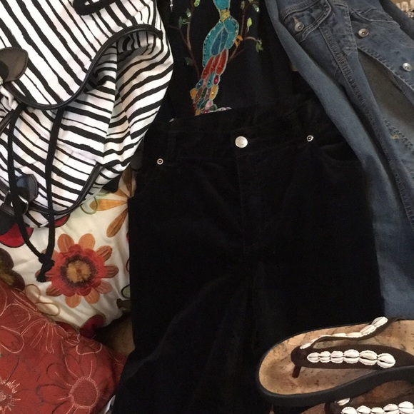 Chico's | Pants & Jumpsuits | Brand New Chicos Crush Velvet Light Pants ...